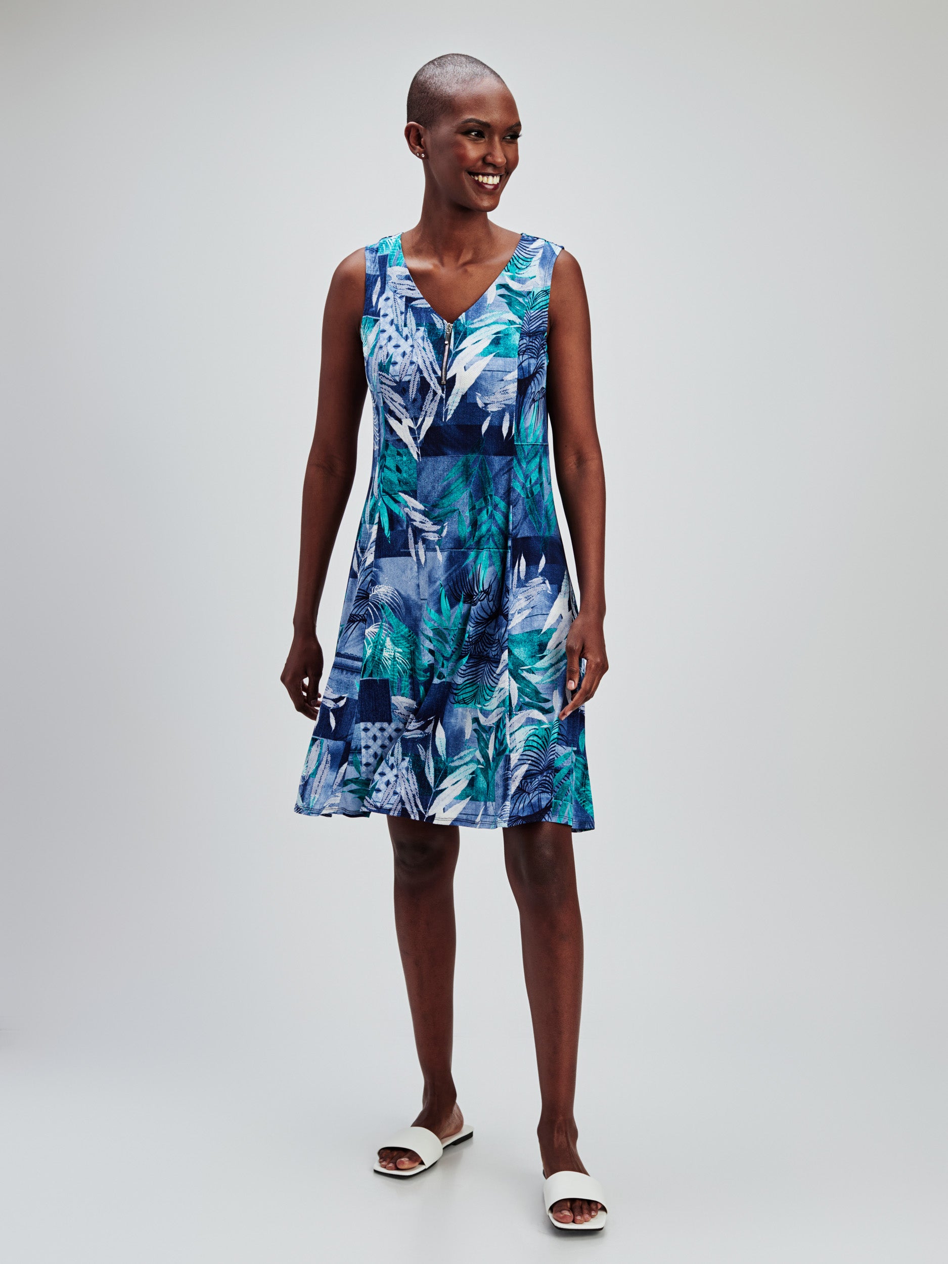 Knit flared dress – Marie Claire