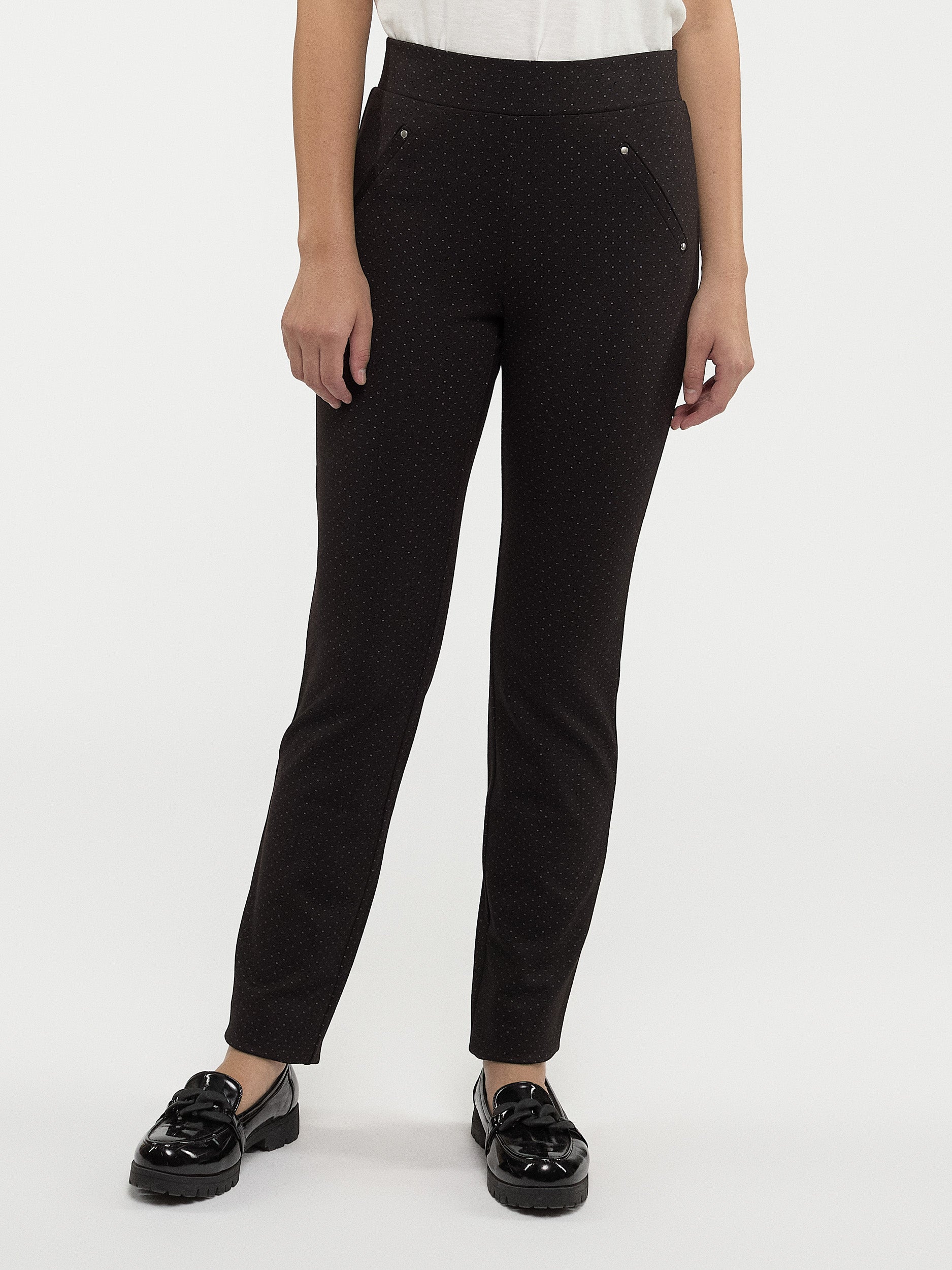 Pantalon droit à enfiler – Marie Claire